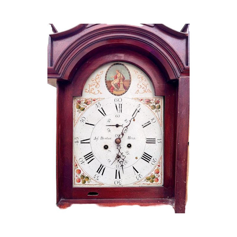 Antique Longcase Clock by Joseph Denton for sale at Pamono