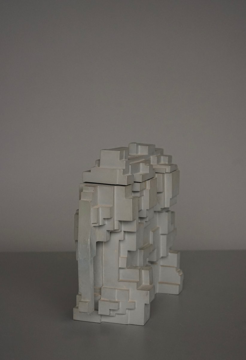 Eduardo Paolozzi, Cubist Elephant Advertising Sculpture, 1973, Resin ...