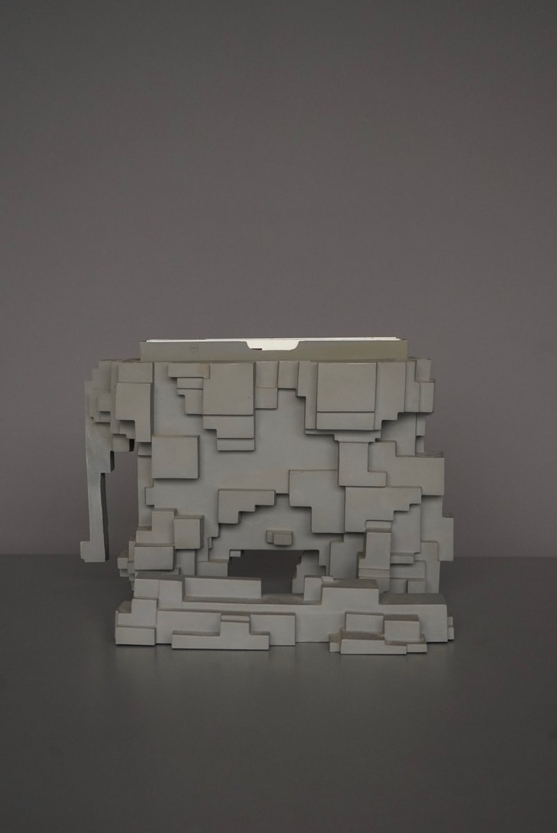 Eduardo Paolozzi, Cubist Elephant Advertising Sculpture, 1973, Resin ...