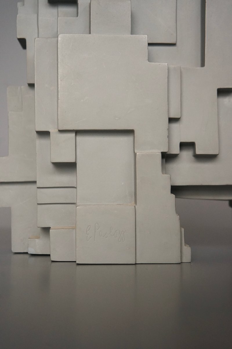 Eduardo Paolozzi, Cubist Elephant Advertising Sculpture, 1973, Resin ...