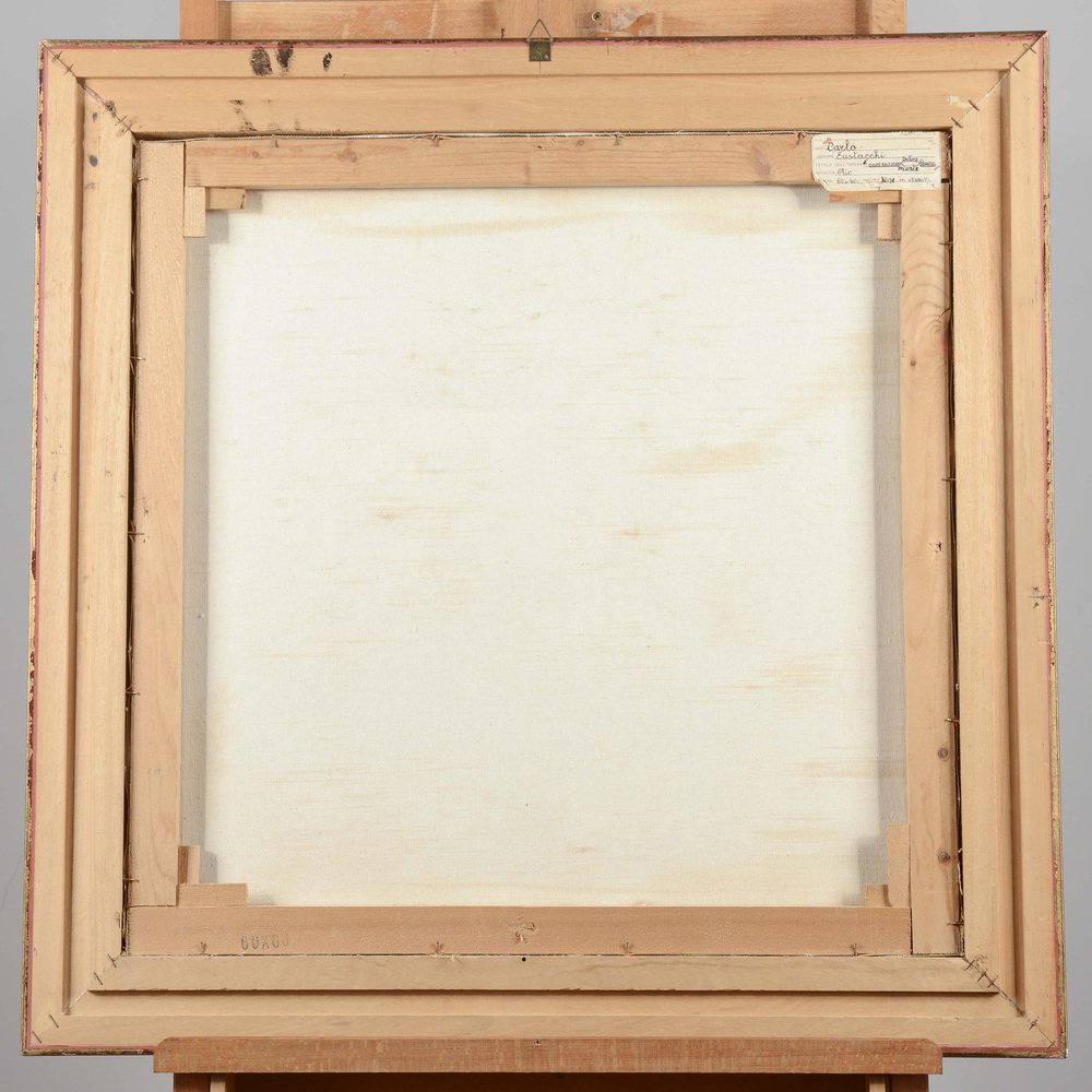 Carlo Eustacchi, Desperation Pain Death Fear, 20th Century, Oil ...