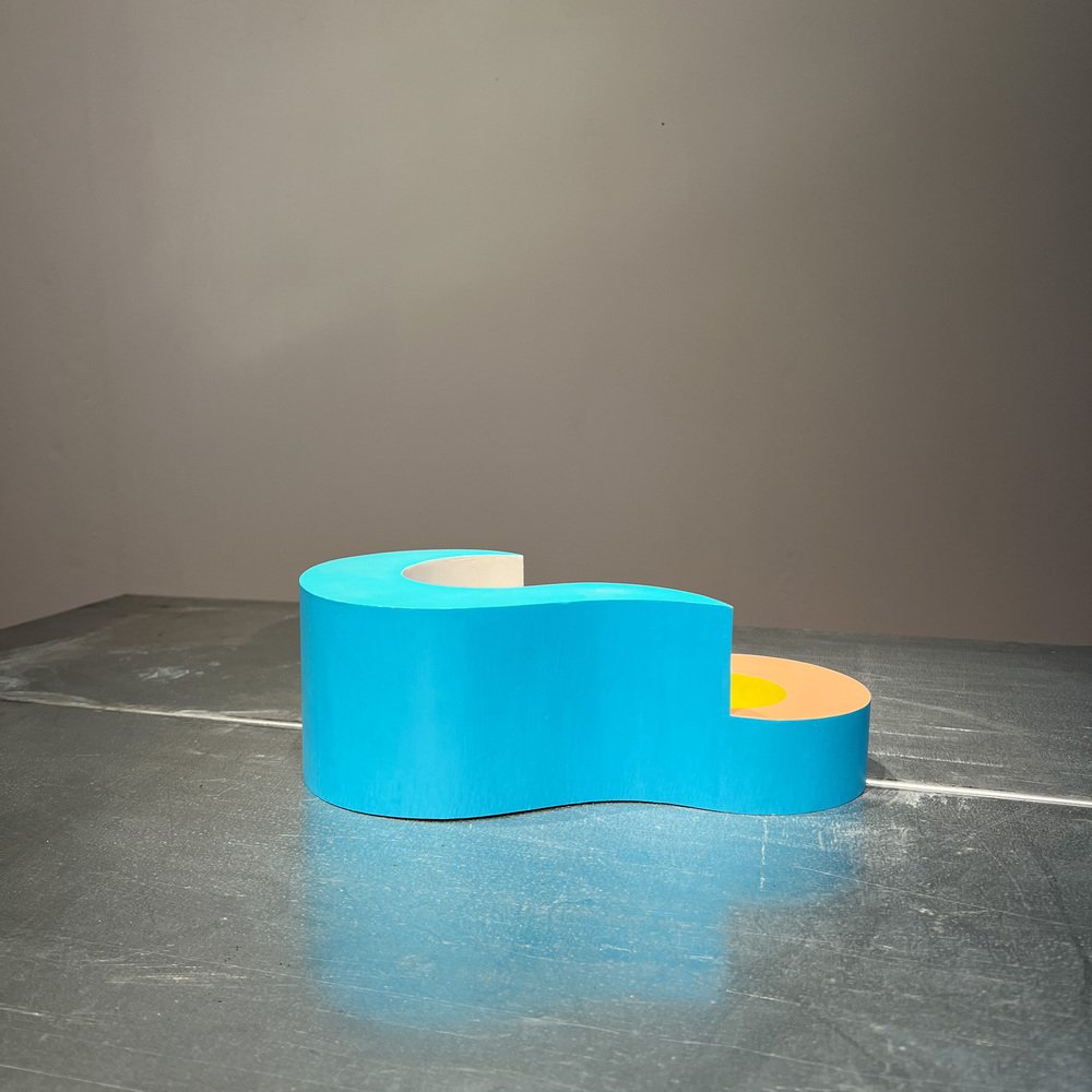 Govert Heikoop, Dutch Postmodern Sculpture, Painted Plywood, 1986 for ...