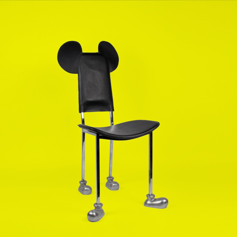 Mickey Mouse Chair by Javier Mariscal for Akaba, Spain, 1980s for sale ...