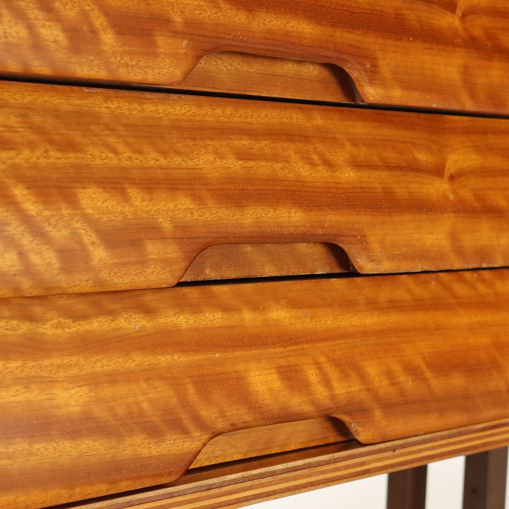 Teak Veneer Bookcase, 1960s for sale at Pamono