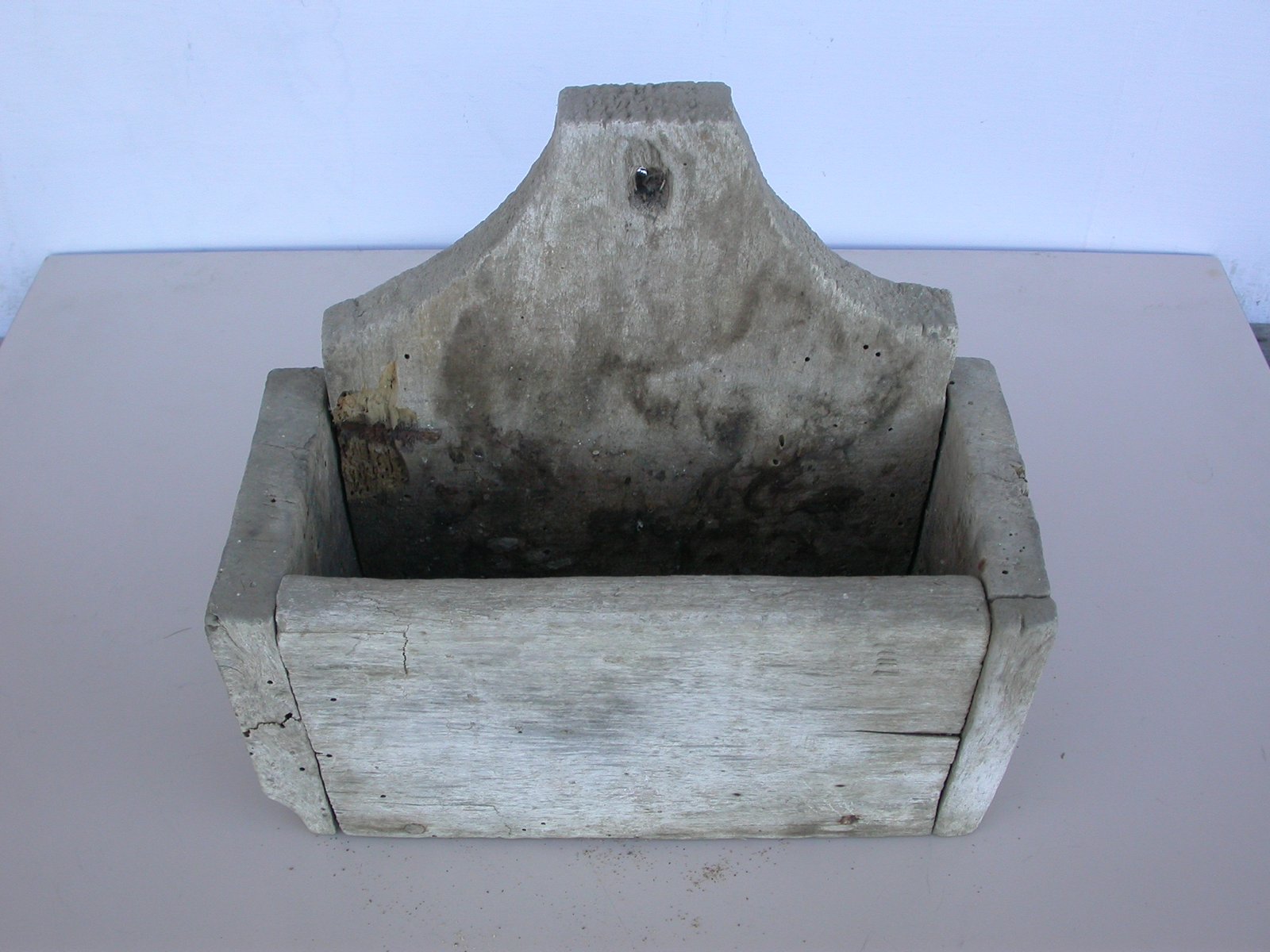 Vintage Wooden Salt Container for sale at Pamono