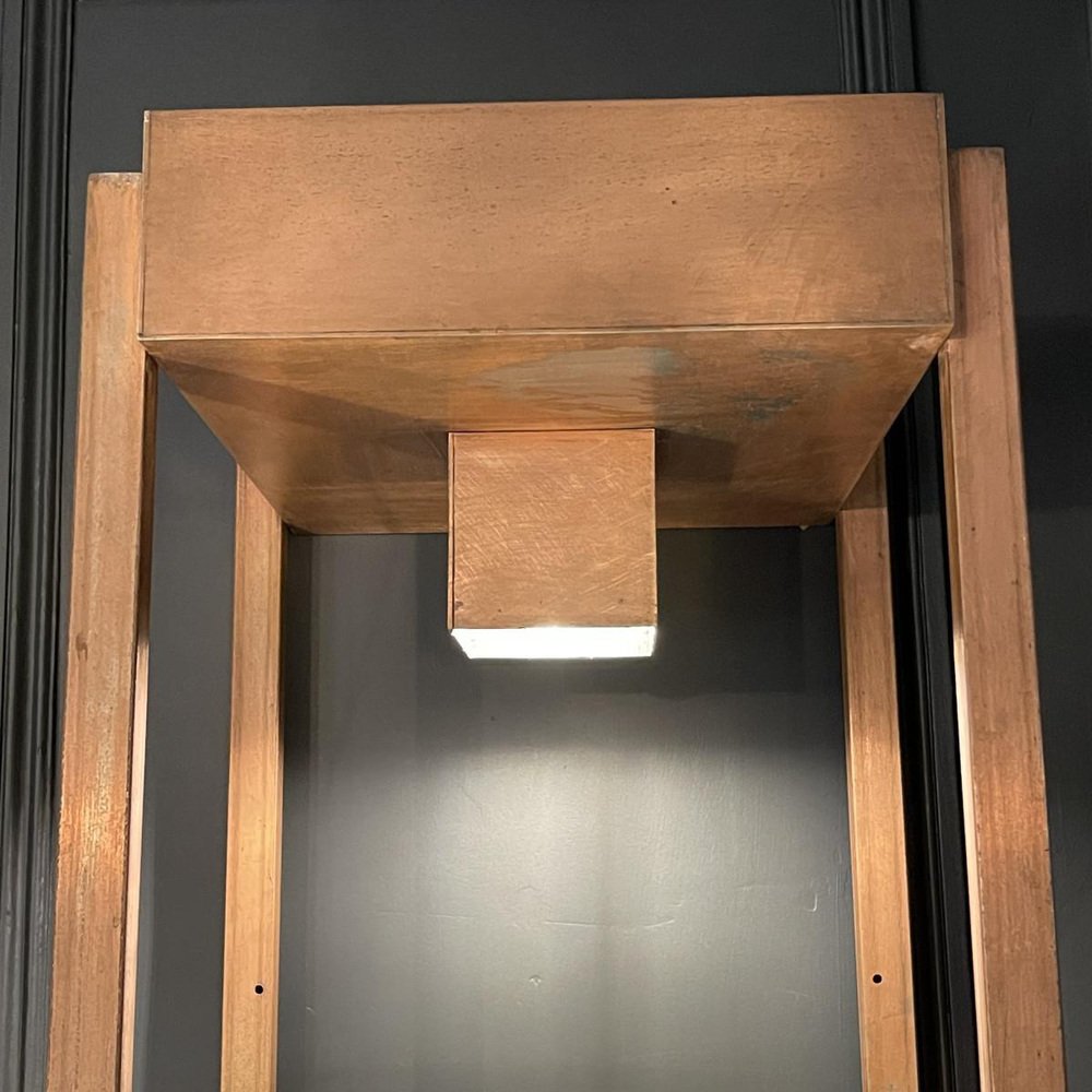 Vintage Illuminated Column Shelf, 1970s for sale at Pamono