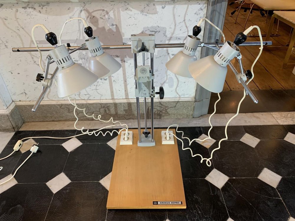 Industrial Photographers Lamp from Warszawa Pzo Krokus, 1970s for sale ...