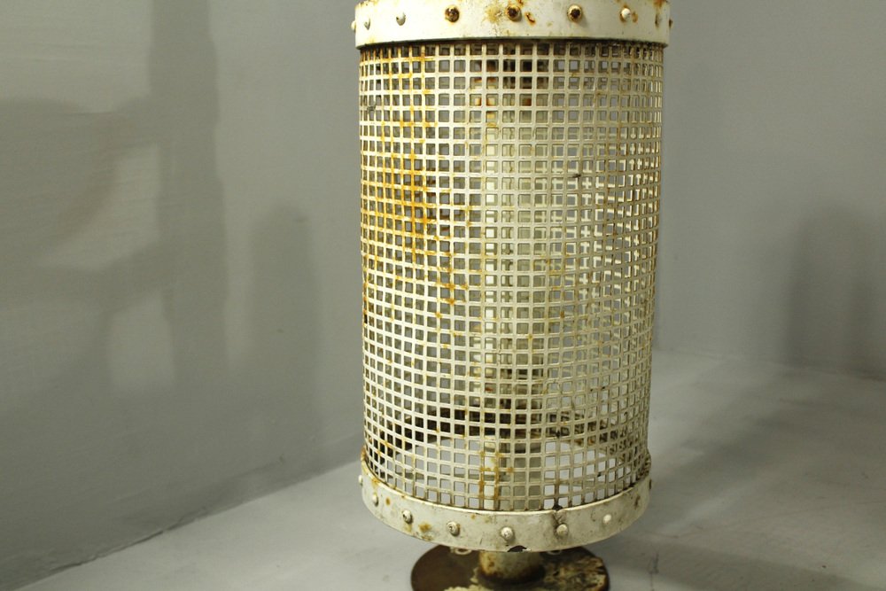 Steel Public Trash Bins, 1970s, Set of 2 for sale at Pamono