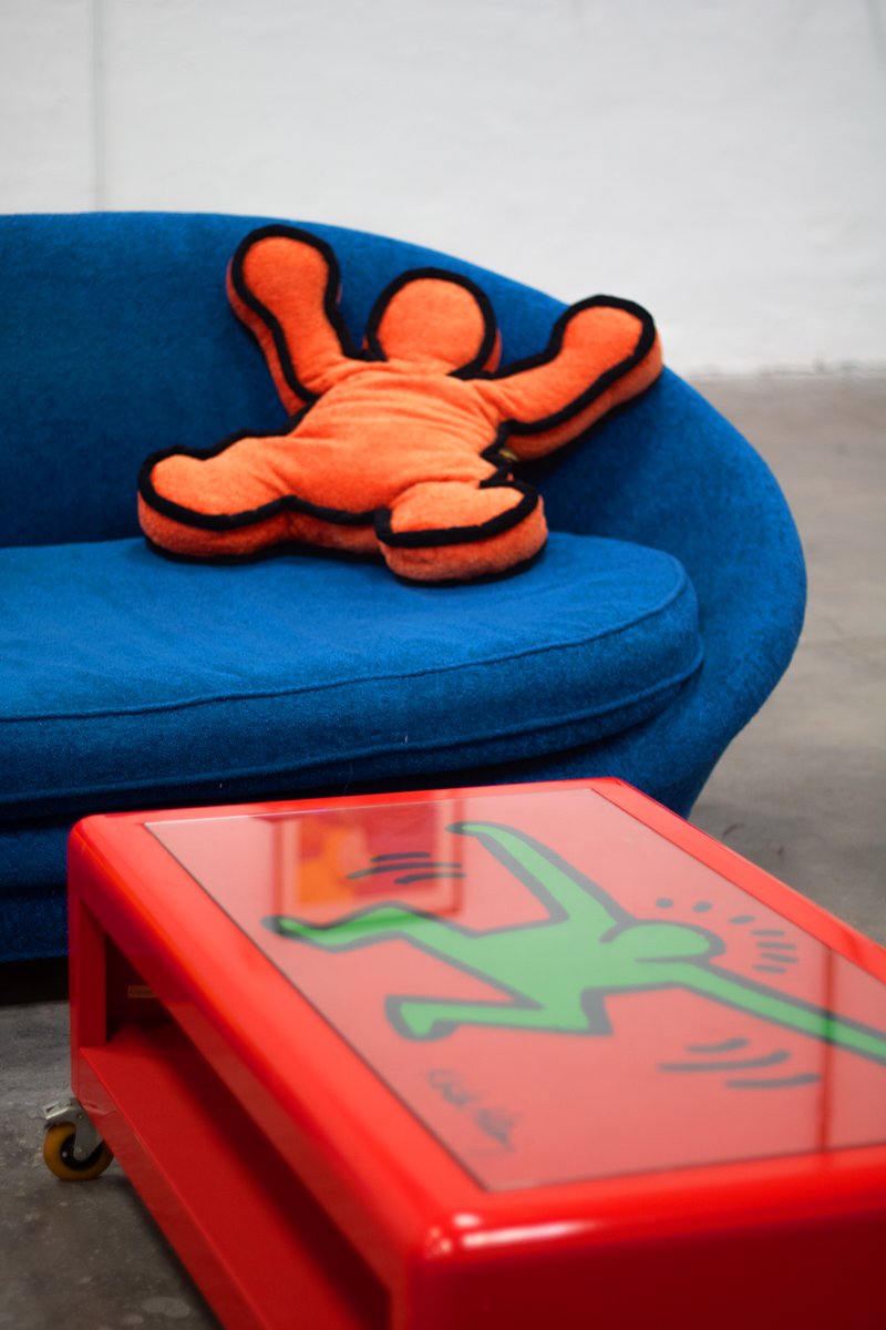 Living Room Set by Keith Haring for Bretz, 1998, Set of 5 for sale at ...