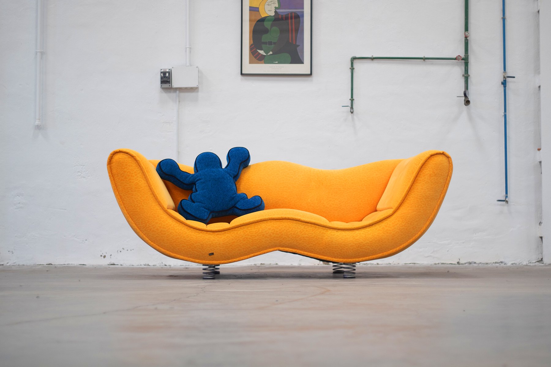 Living Room Set by Keith Haring for Bretz, 1998, Set of 5 for sale at ...
