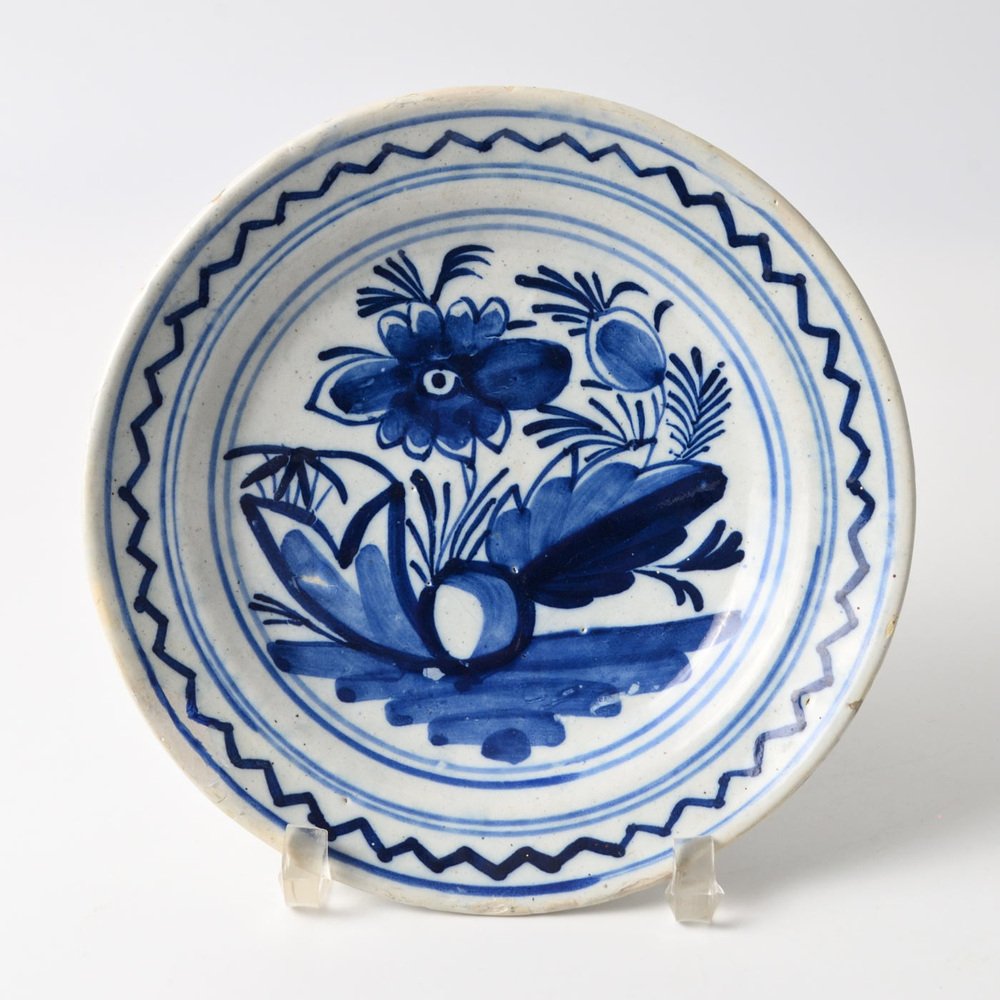 Late 18th Century Dutch Plate from Delft, 1700s for sale at Pamono