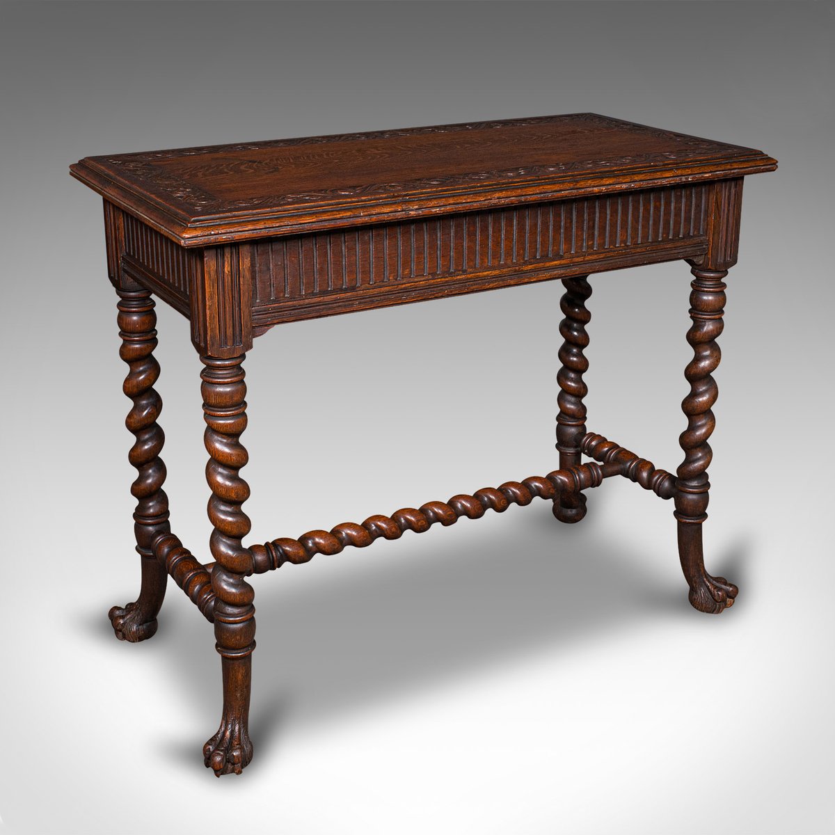 Scottish Oak Hall Table for sale at Pamono