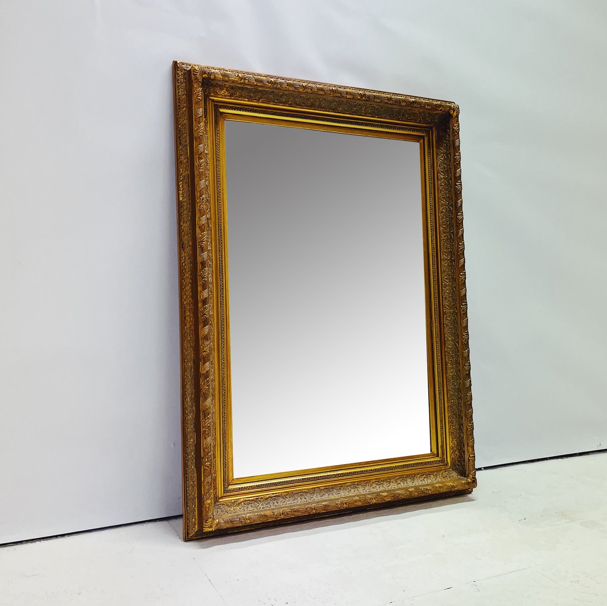 Classic Mirror with Gilt Frame for sale at Pamono