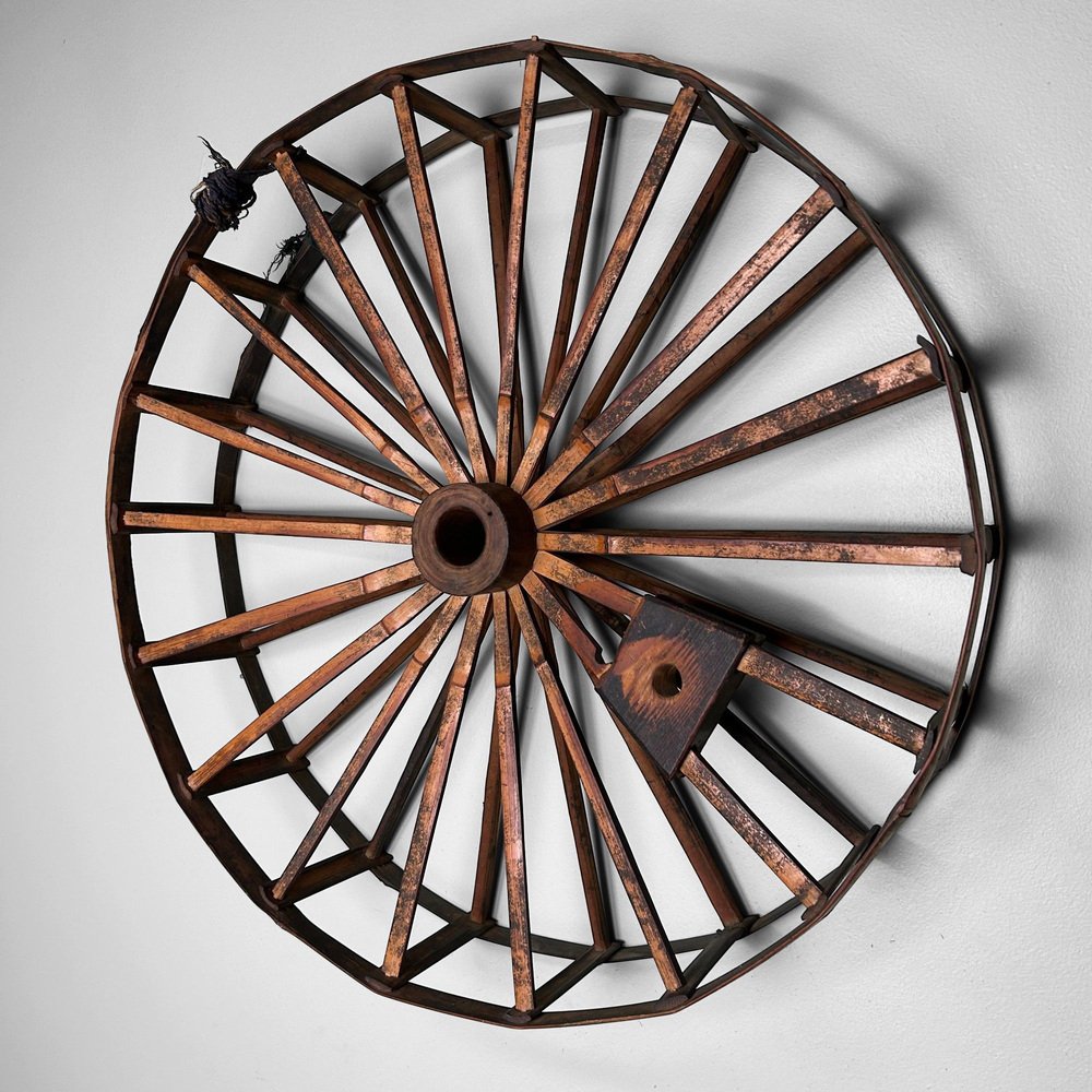 Antique Itomaki Bobbin Spinning Wheel in Bamboo and Silk, 1900s for ...