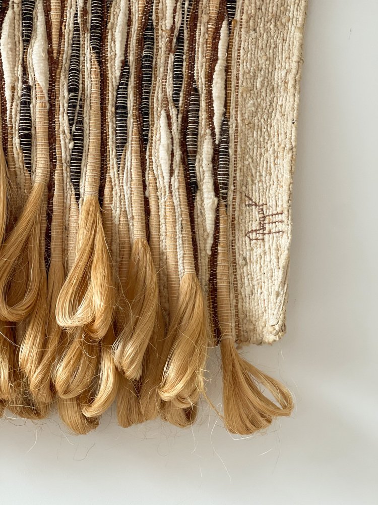 Tapestry by Ginette and Daniel Taggart, France, 1970s for sale at Pamono