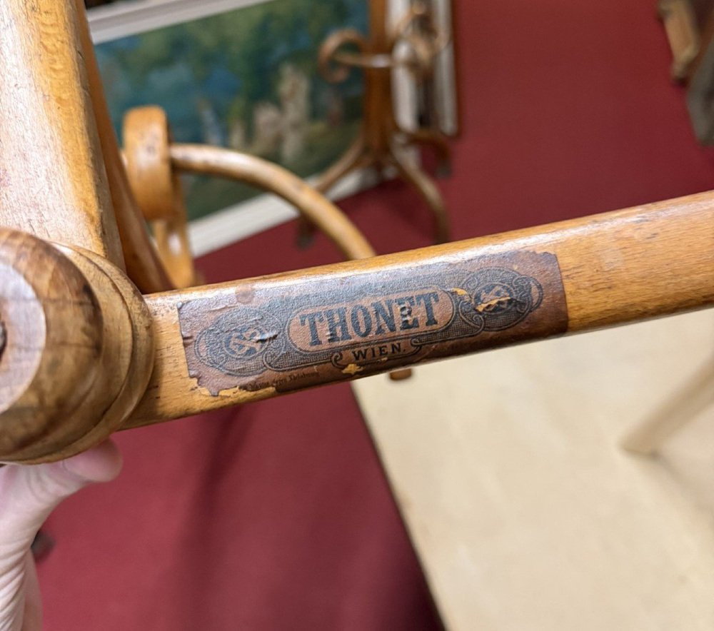 Half-Moon Shaped Parrot Coat Racks from Thonet, 1920s, Set of 2 for ...