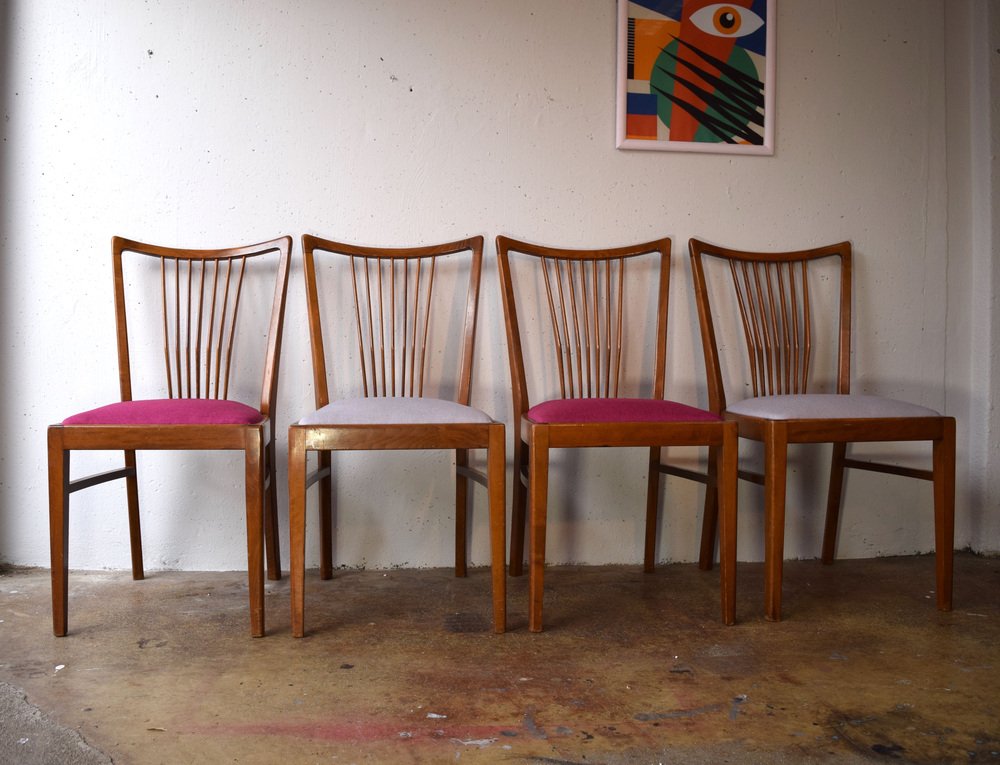 Teak Rung Chairs from Casala, Set of 4 for sale at Pamono