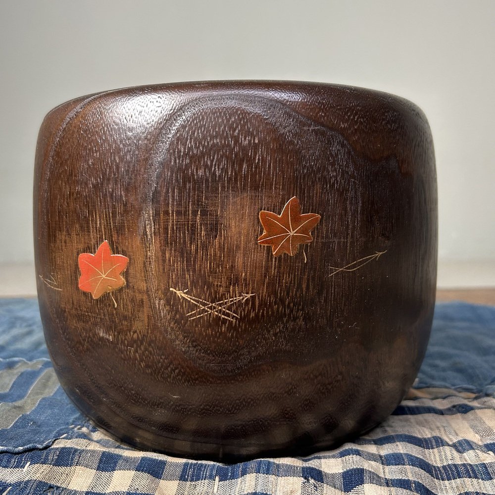 Vintage Japanese Maki-E Hibachi Fire Pot, 1950s for sale at Pamono