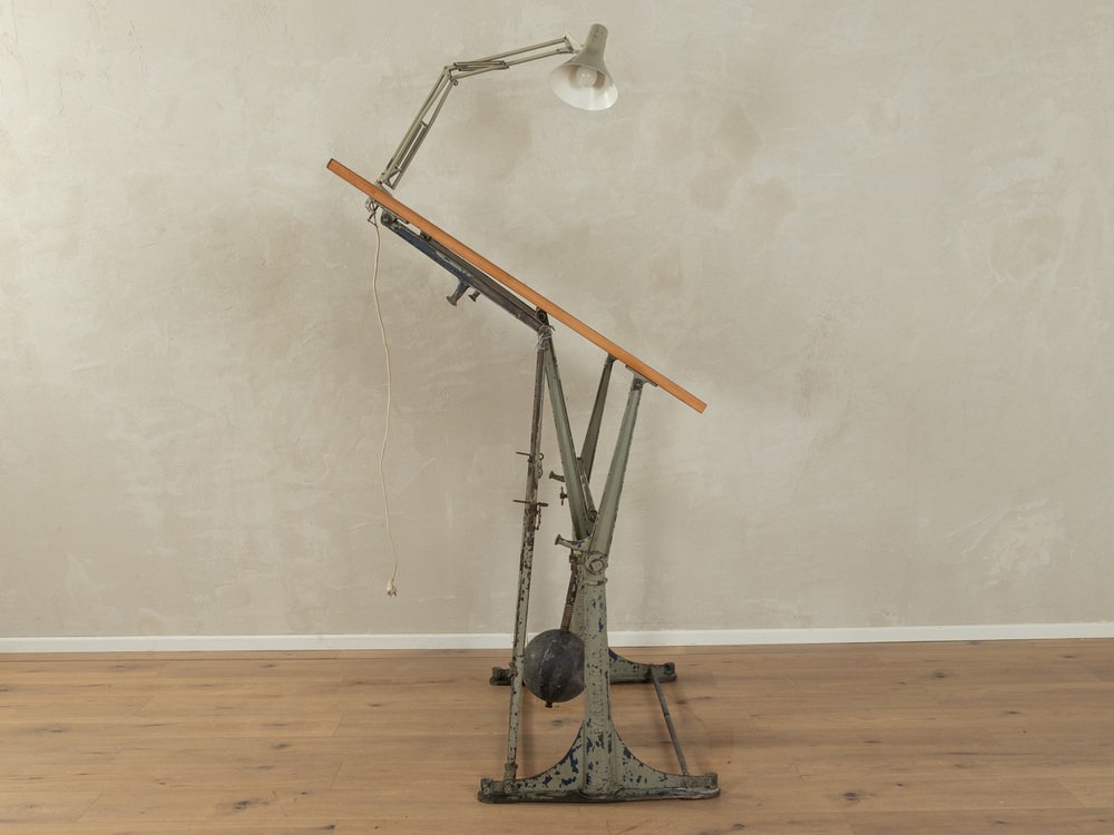 Cast Iron Drawing Table, 1950s for sale at Pamono