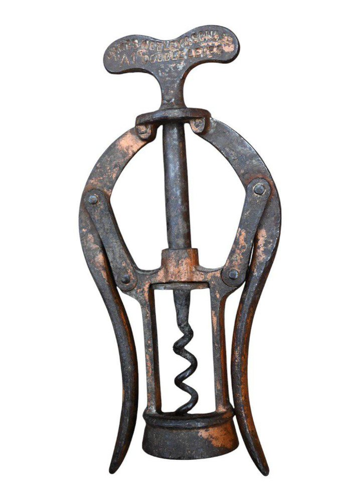 19th Century A1 Double Lever Patent Corkscrew by James Heeley & Sons ...