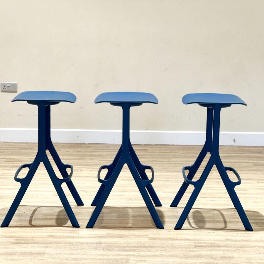 Axyl High Stools by Allermuir, Set of 3 for sale at Pamono