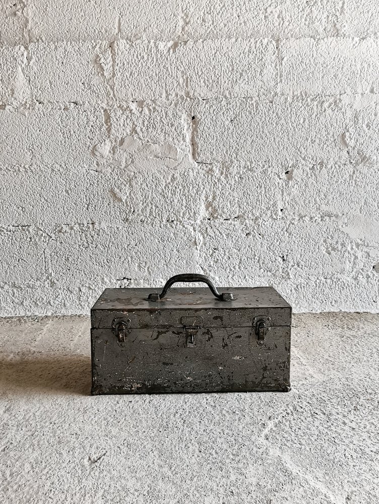 Vintage Tool Box, 1920s for sale at Pamono