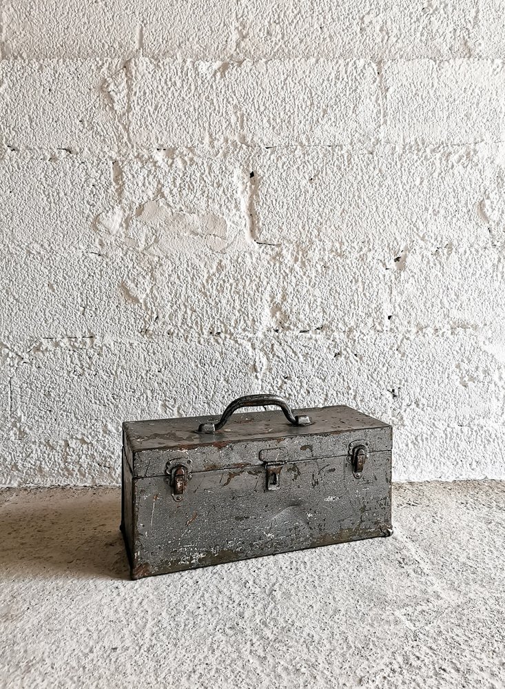 Vintage Tool Box, 1920s for sale at Pamono
