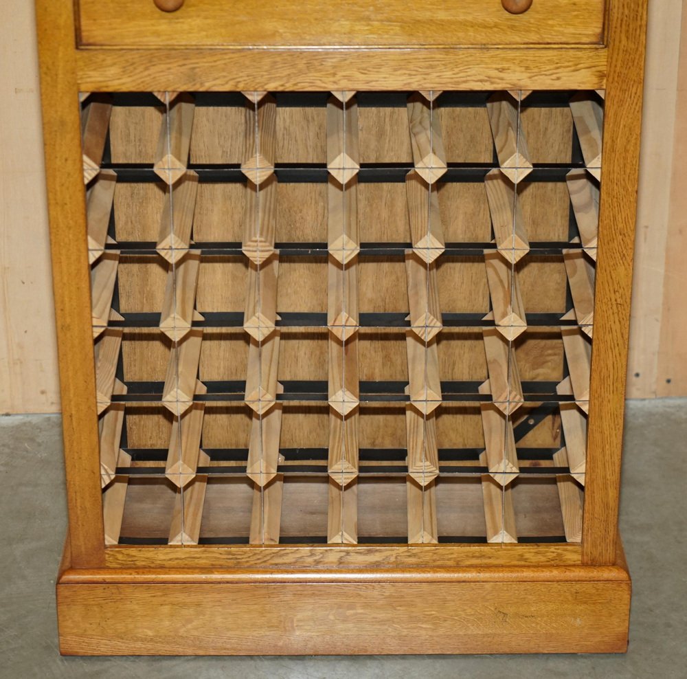 Wine Bottle Rack Sideboard with Drawer for sale at Pamono