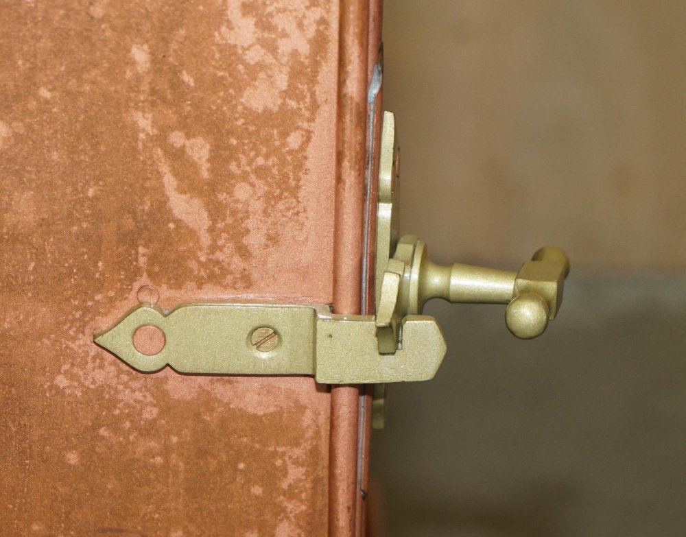 Copper & Brass Fridge Cabinet for sale at Pamono