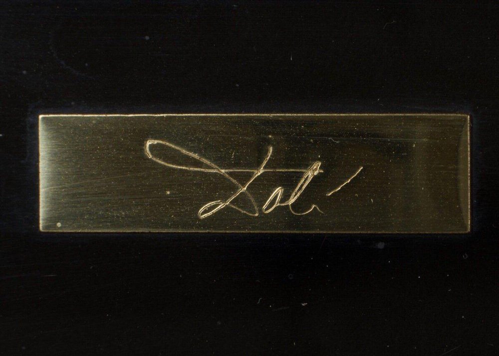 After Salvador Dali, Lincoln / Gala Anamorphosis Portrait for sale at ...
