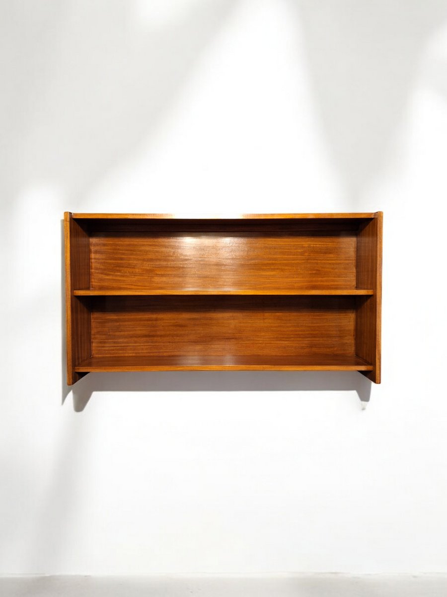 Hanging Teak Bookcase, 1960s for sale at Pamono