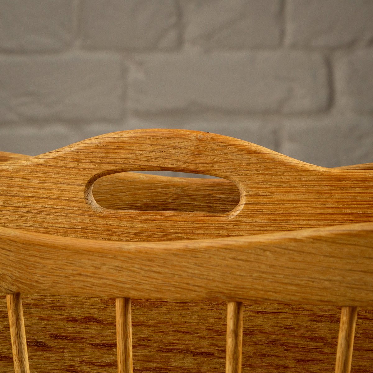 Oak Magazine Rack, Denmark, 1950s for sale at Pamono