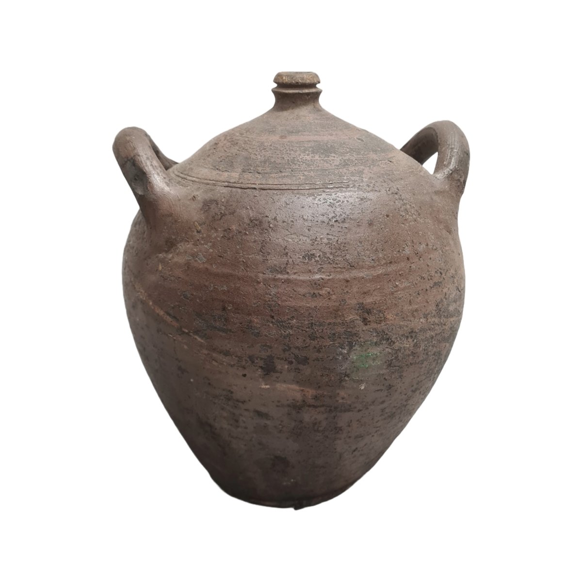 French Stoneware Oil Jug, 1950s for sale at Pamono