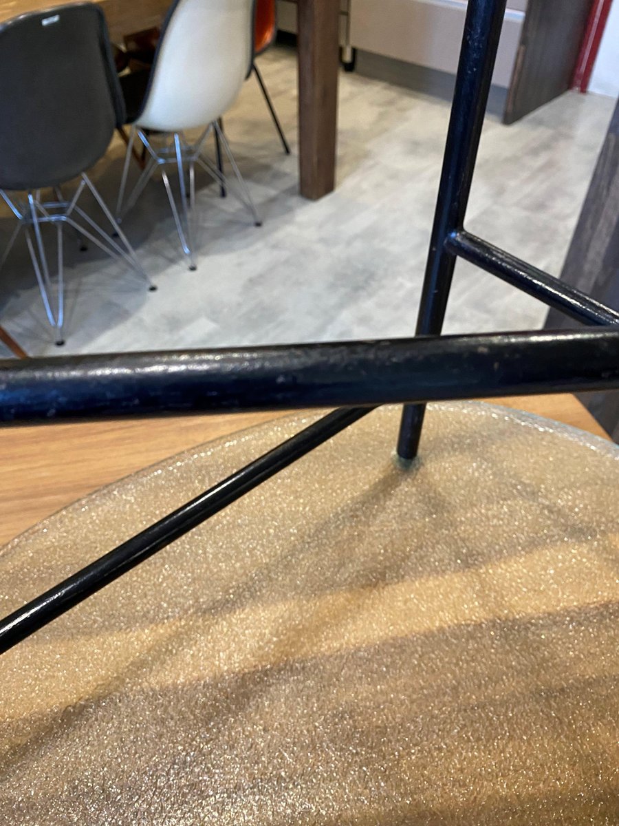 Vintage Asymmetrical Tripod Bean Shape AN50 Coffee Table in Granite ...