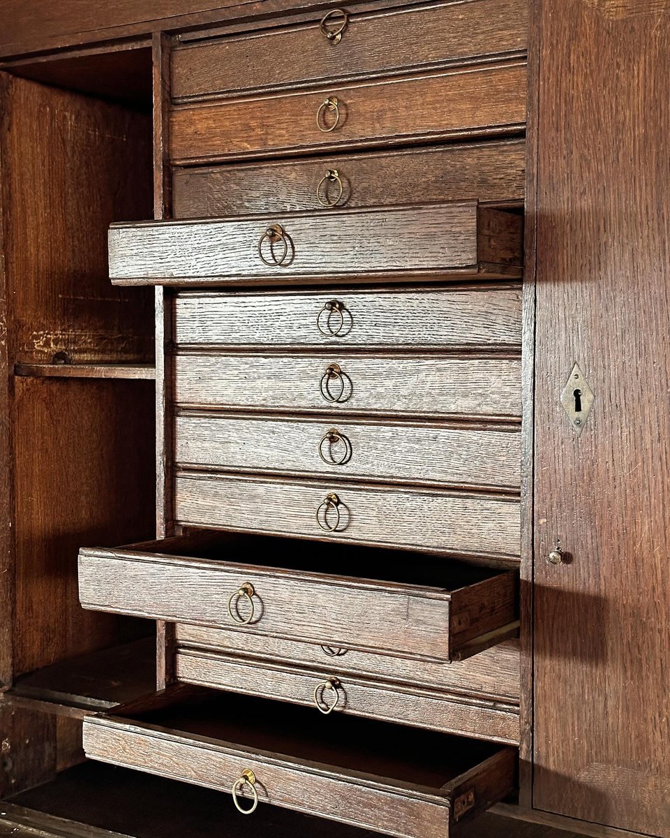 19th-Century Breton Notary Cabinet for sale at Pamono