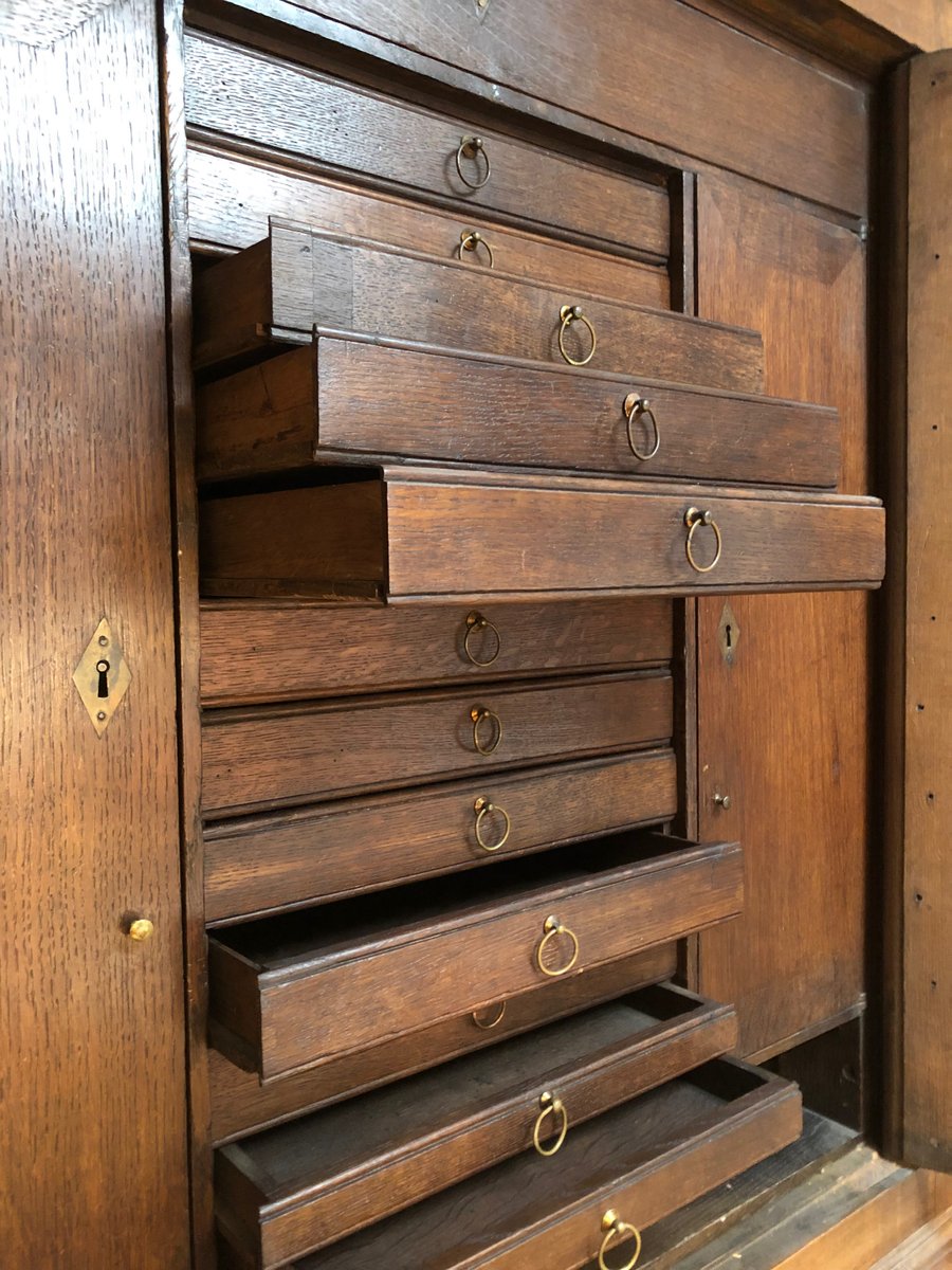 19th-Century Breton Notary Cabinet for sale at Pamono