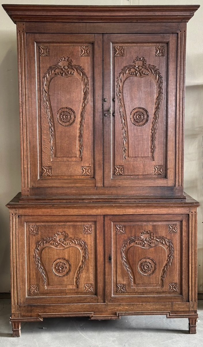 19th-Century Breton Notary Cabinet for sale at Pamono