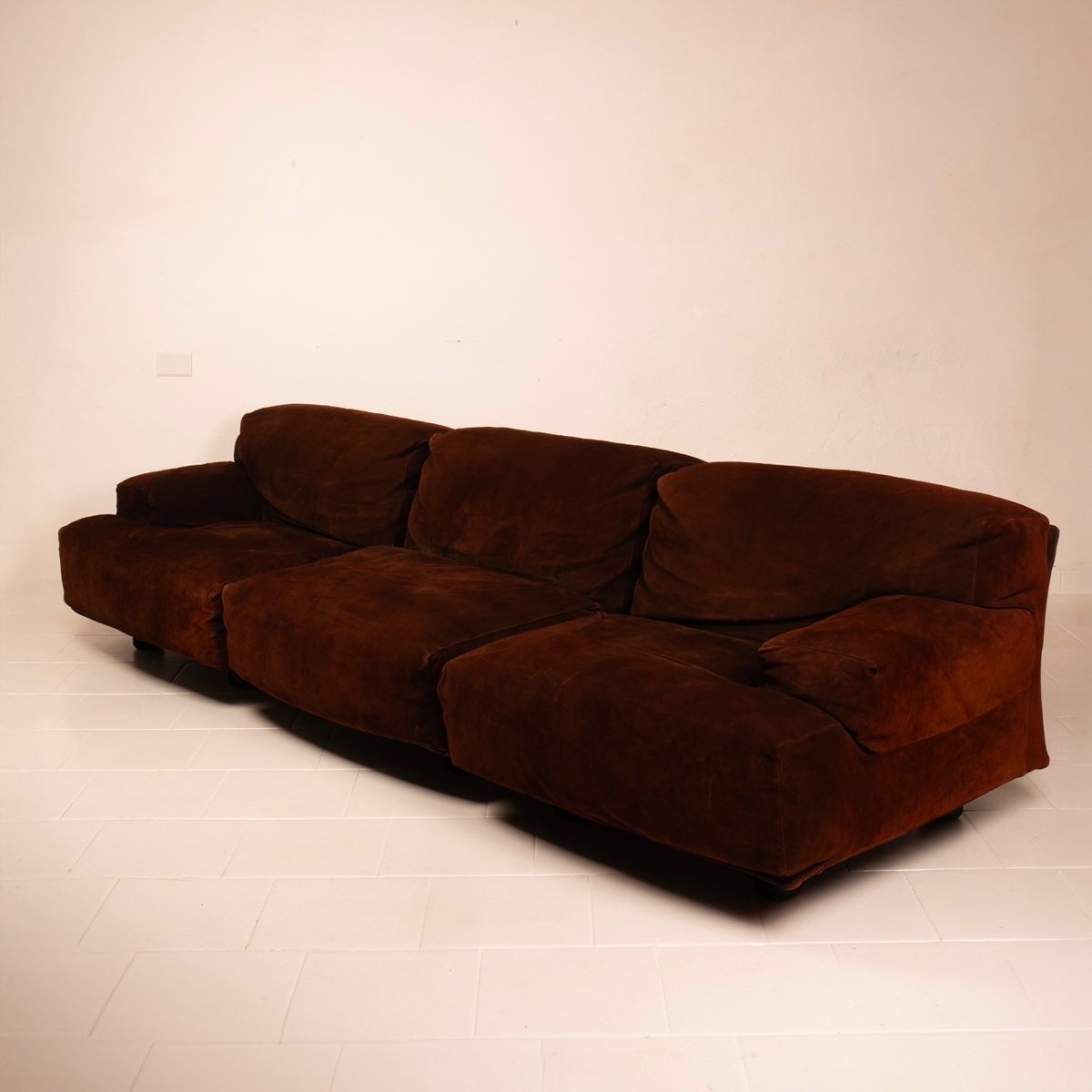 Fiandra Sofa by Vico Magistretti for Cassina, 1975, Set of 3 for sale ...