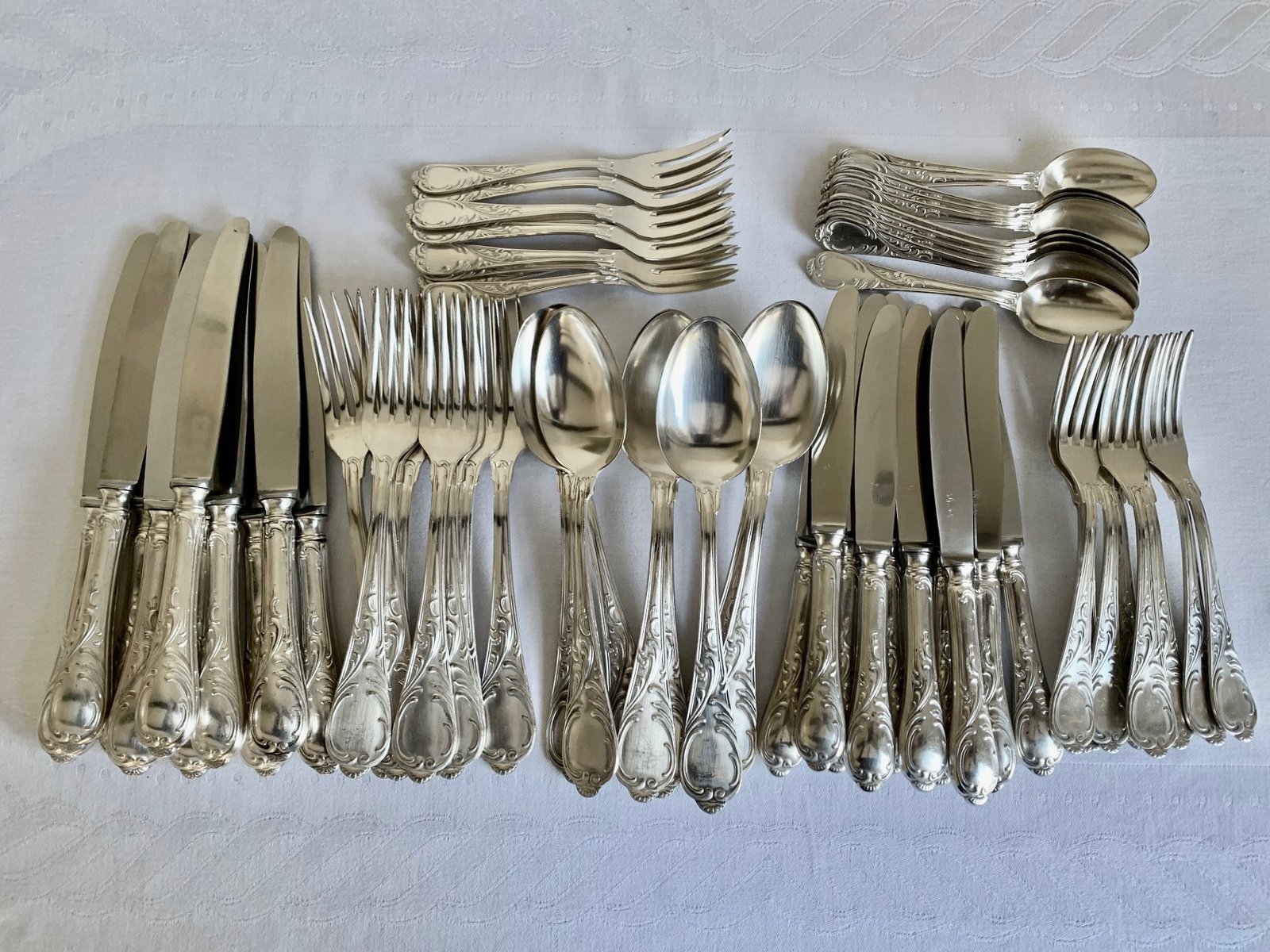 Vintage German Solingen Silver Plated Cutlery, 1965, Set of 70 for sale ...
