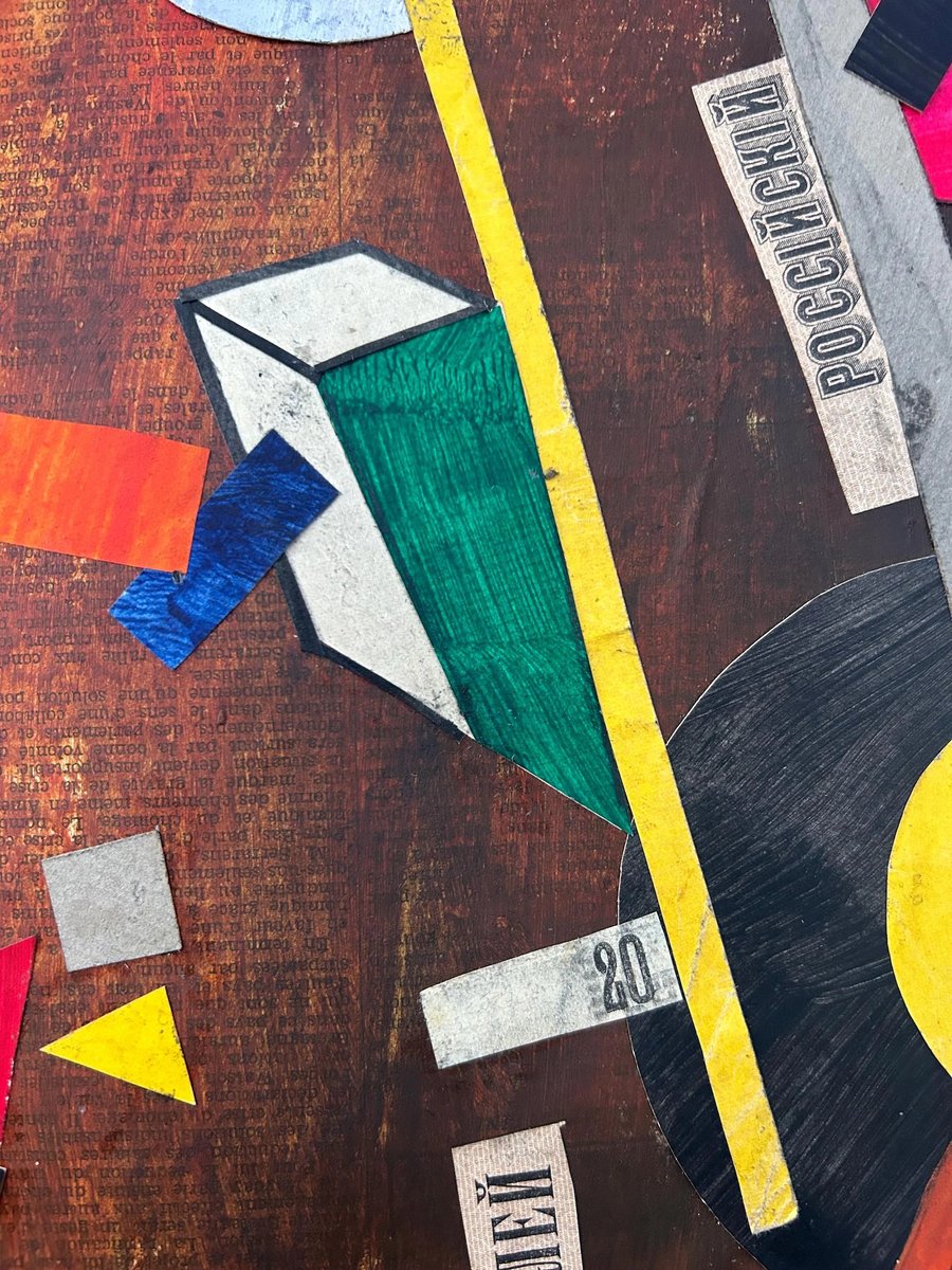Constructivist Collage, 1930s, Mixed Media & Gouache for sale at Pamono