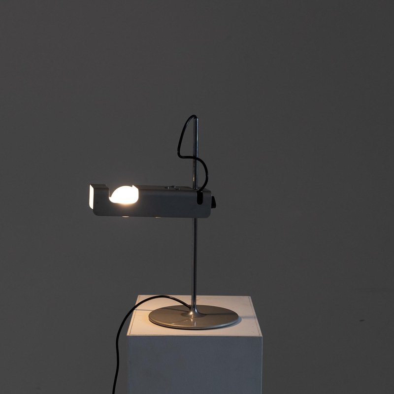 Spider Table Lamp in Silver by Joe Colombo for O-Luce, 1960s for sale ...