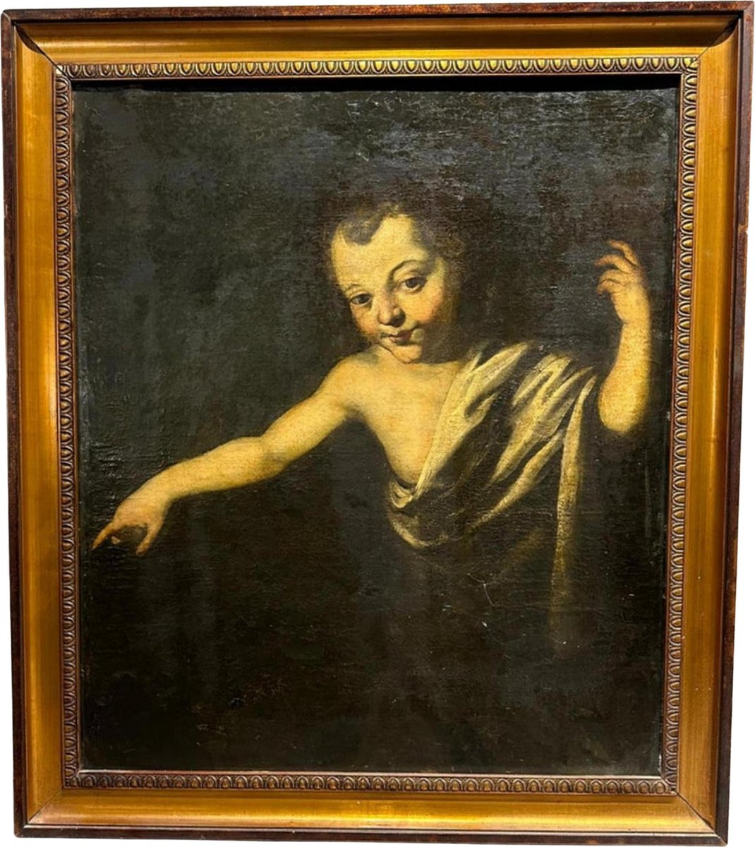 Giacinto Brandi, St John, 17th Century, Oil on Canvas for sale at Pamono