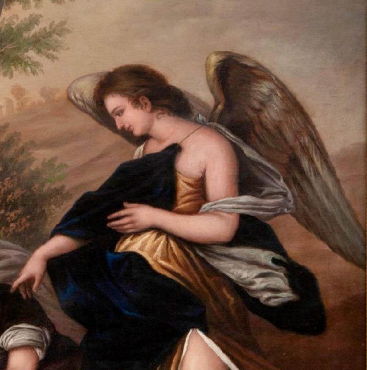 Italian School Artist, Tobias and the Archangel Raphael, 18th Century ...