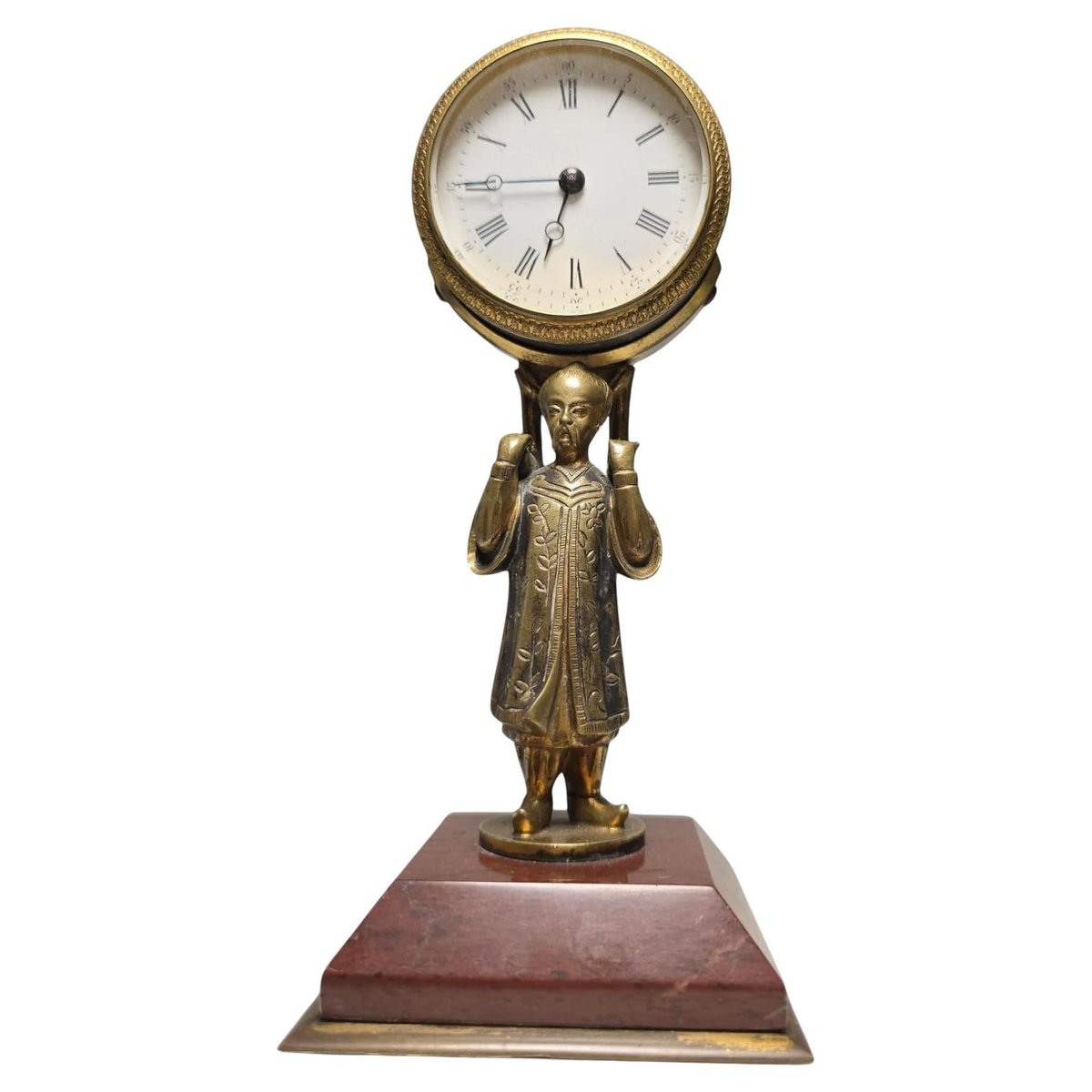 Small Chinese Clock, 1900s for sale at Pamono