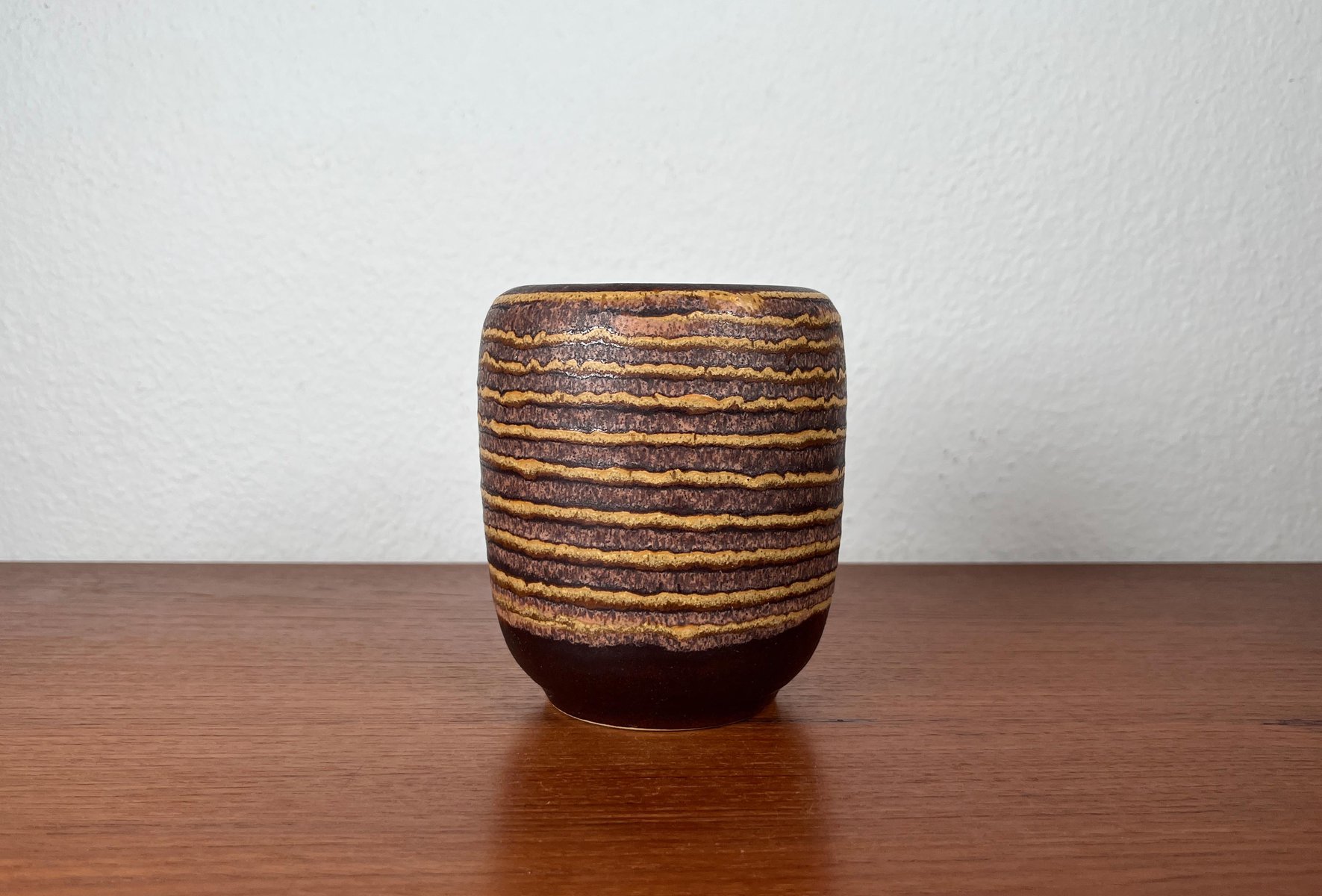 Mid-Century West Germany Pottery WGP Vase or Planter from Silberdistel ...