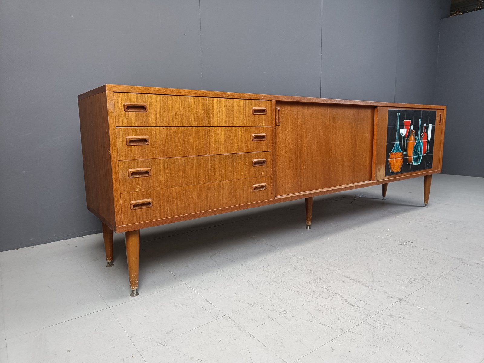 Mid-Century Belgian Sideboard, 1970s for sale at Pamono