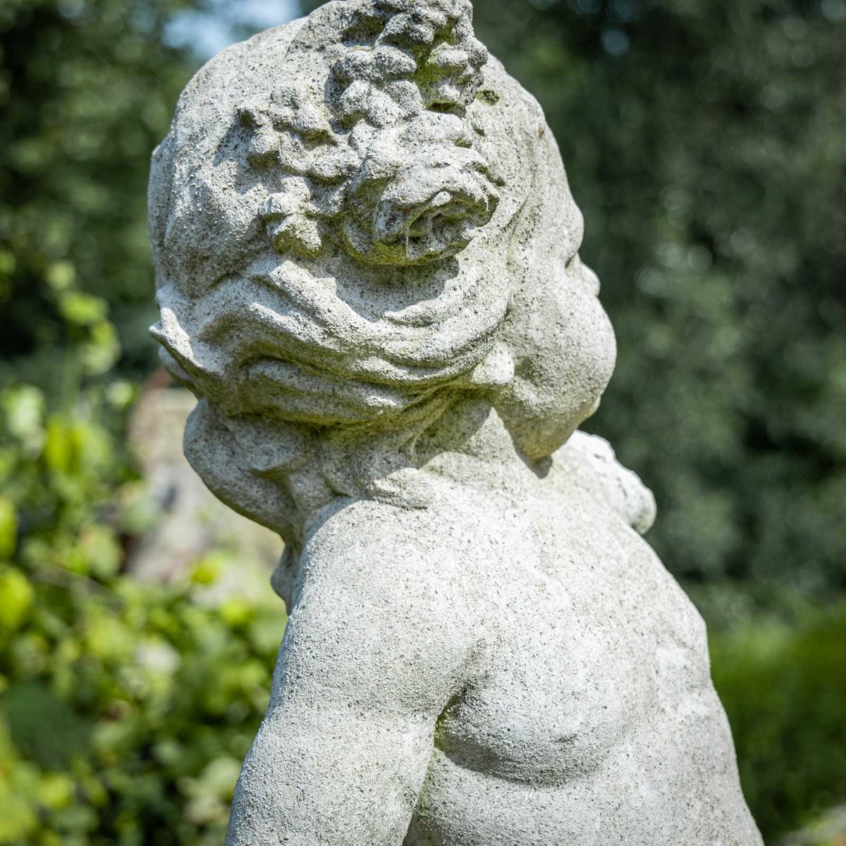 Stone Putto as Personification of Spring, 20th Century for sale at Pamono