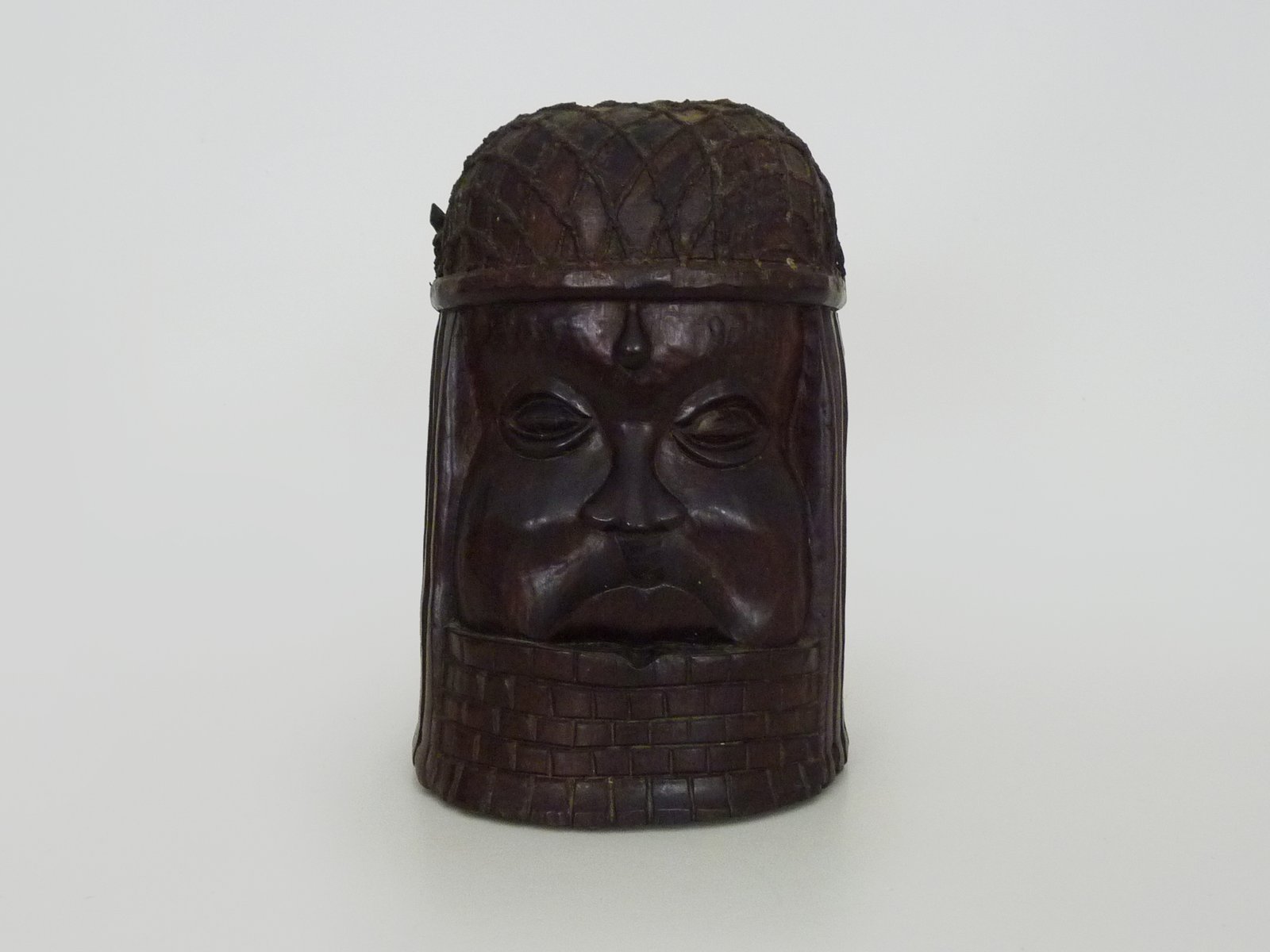 Tembé Wood Face Statue, Guyana, 1950s for sale at Pamono