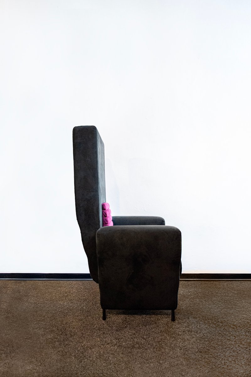 Flessuosa Chair by Ugo La Pietra for Busnelli, 1980s for sale at Pamono