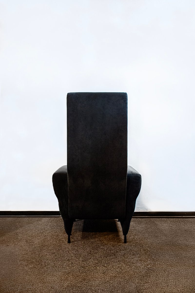 Flessuosa Chair by Ugo La Pietra for Busnelli, 1980s for sale at Pamono